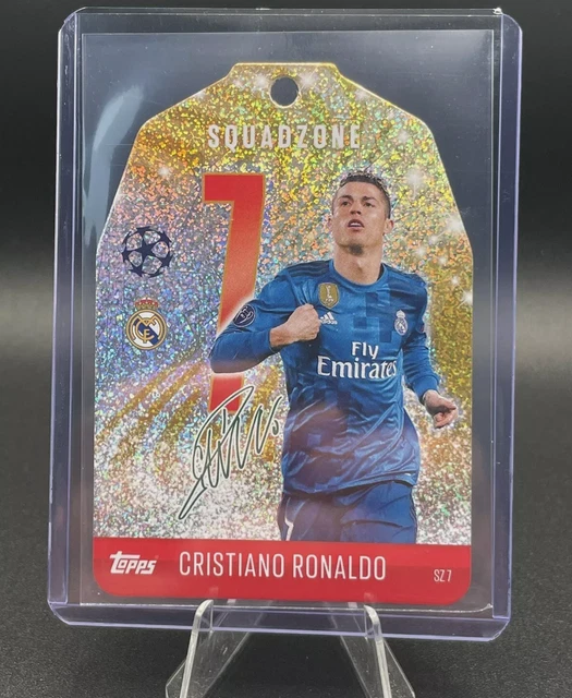 TOPPS MATCH ATTAX 2024/25 2025 Cristiano Ronaldo Real Madrid Squadzone Signature £9.99 - PicClick UK